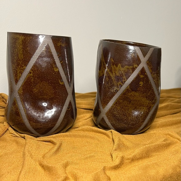 Accents | Vases 2 Brown | Poshmark